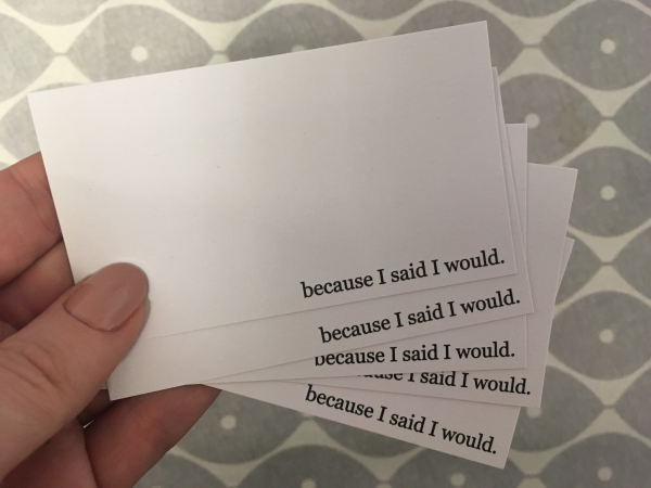 Free Pack of Promise Cards | Magic Freebies